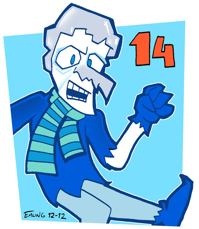 Breakpoint City » Comic Archive » Sketchblog: Snow Miser